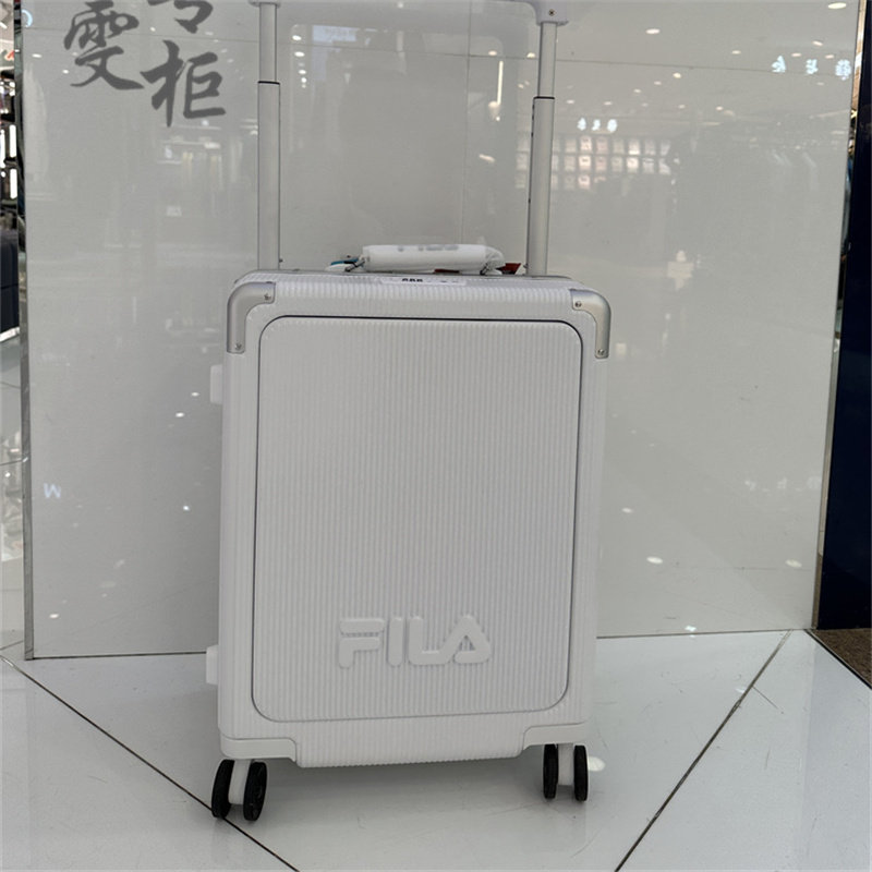 FILA斐乐行李箱20寸大容量登机耐用多功能密码拉杆箱旅行包