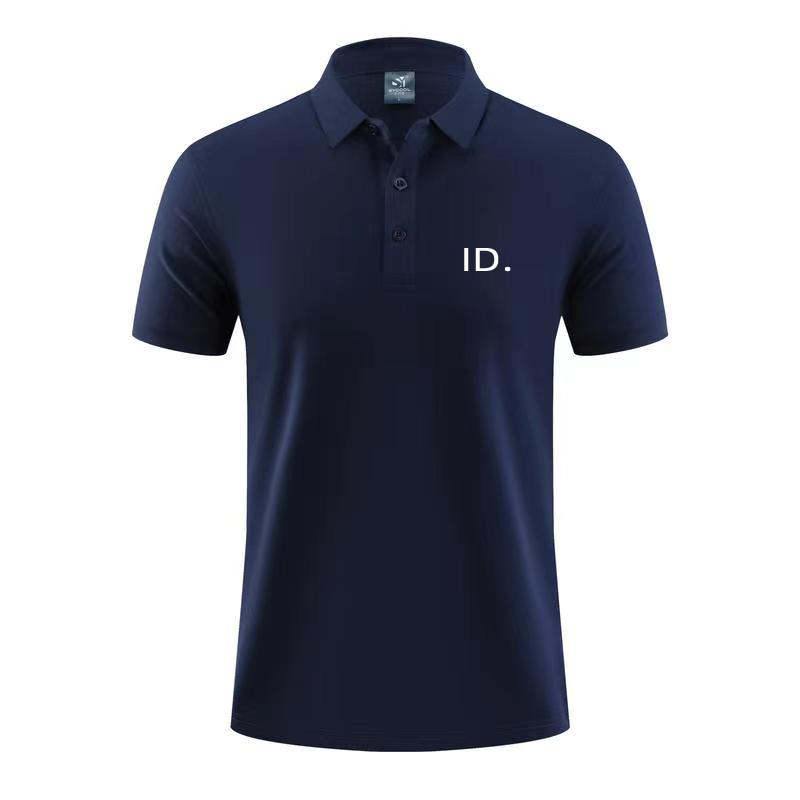 新款一汽上汽大众4S店工作服POLO衫浅蓝色ID.工装定制工服t体恤_虎窝淘