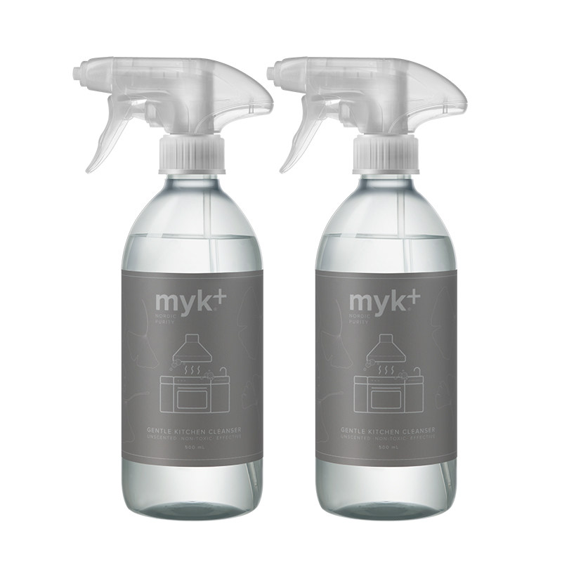 洣洣myk厨房多功能清洁剂500ml*2去油污灶台清洗油烟机洗涤除油_虎窝淘