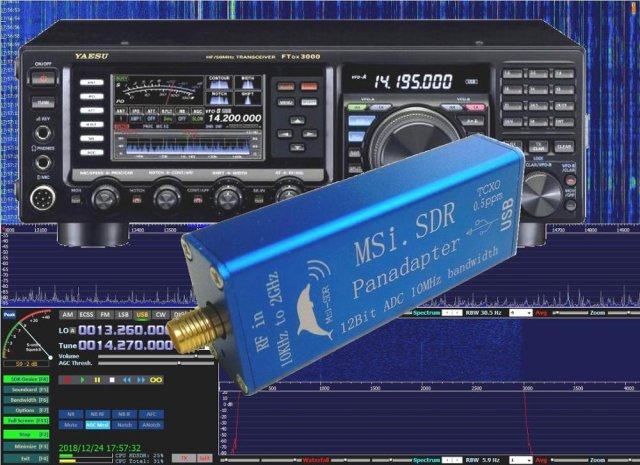 10kHz to 2GHz Panadapter panoramic spectrum module set VHF U_虎窝淘