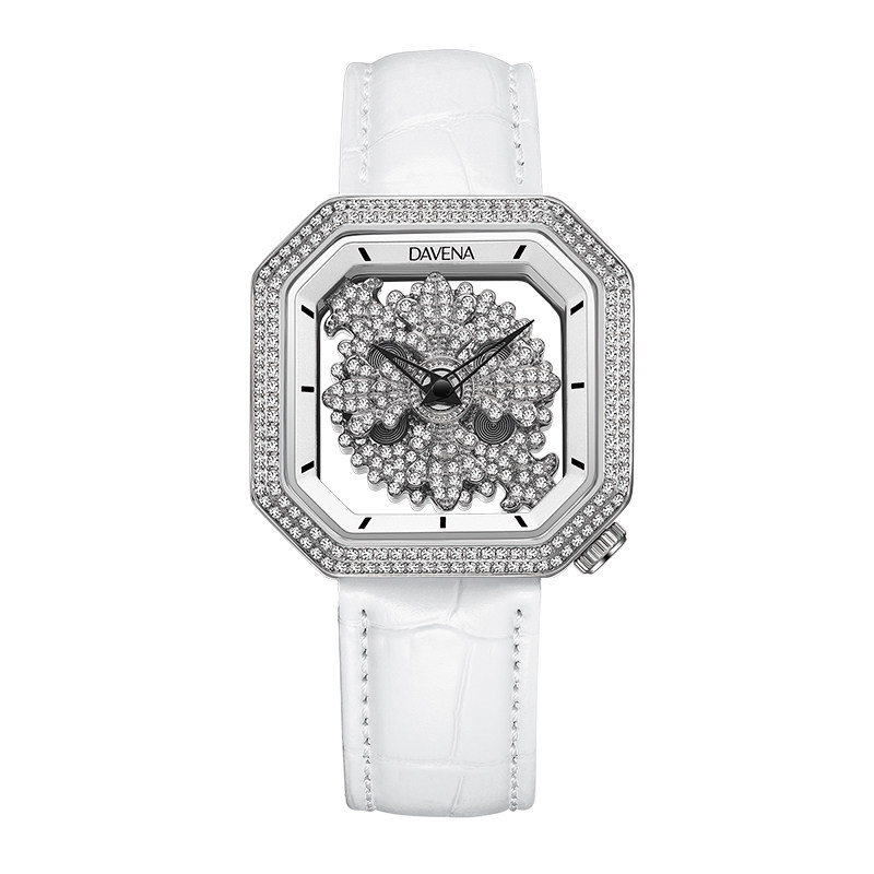 DAVENA蒂玮娜小权杖时来运转手表女士轻奢小众高级感镂空女款腕表_虎窝淘