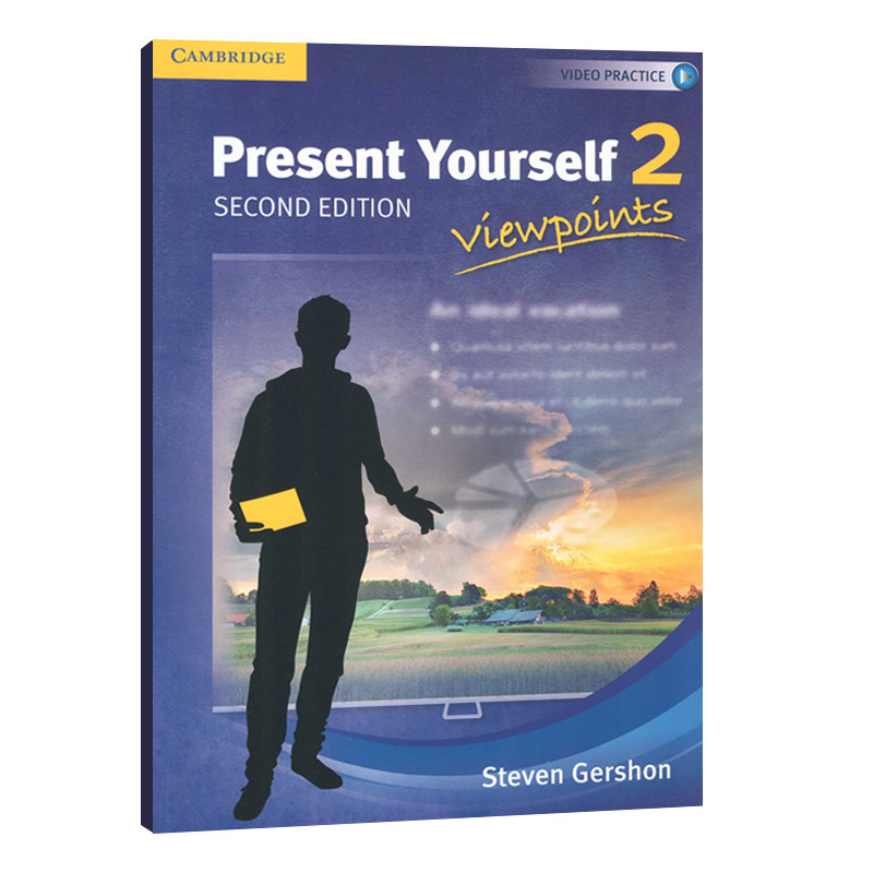 原版进口剑桥少儿英语 Present Yourself 1 2级剑桥口语演讲写作训练专项教材 presentyourself教材剑桥少儿考级教材KET PET_虎窝淘