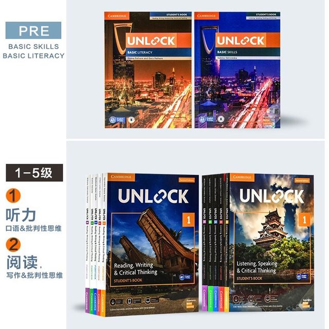 Cambridge Unlock textbook Cambridge Children's English Test textbook ...