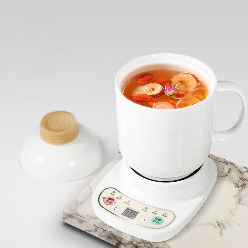 SFU陶瓷小电炖锅家用1-2人燕窝隔水炖炖盅煲汤煮粥神器迷你养生壶_虎窝淘