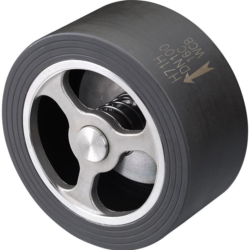 萨孚阀门SINOSAF铸钢碳钢WCB对夹止回阀立式升降式止回阀H71H-16C_虎窝淘