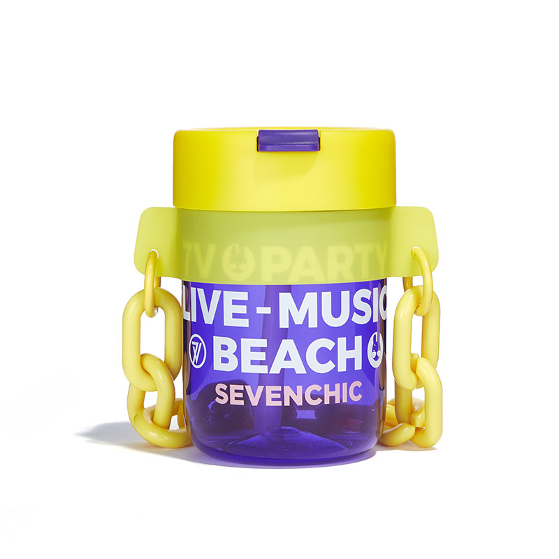 sevenchic戚薇同款星兔水杯子夏季女生随行吸管杯夏天ins风高颜值_虎窝淘