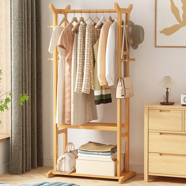 Corner coat rack floor-standing bedroom corner storage rack household ...