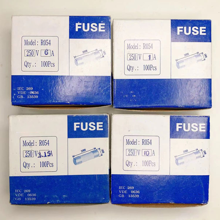 电子保险丝保险管R054（5*20）电流保险管熔断器电器元器件芯子_虎窝淘