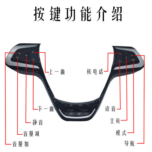 Suitable for Wuling multi-function steering wheel button MINI Hongguang ...