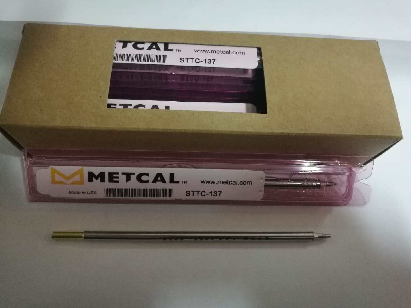 美国METCAL无铅凿型焊接烙铁头STTC-037/137/537/837适用MX-H1-AV_虎窝淘