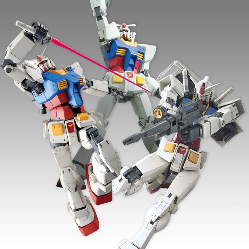 万代HG拼装MG RG PG RX-78-2 GTO超越全球G40新生元祖高达模型B_虎窝淘
