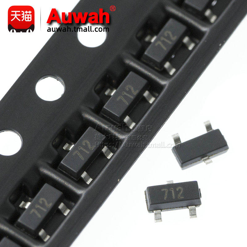 PSM712-LF-T7 SM712.TCT SOT-23 TVS贴片防雷防静电保护二极管_虎窝淘
