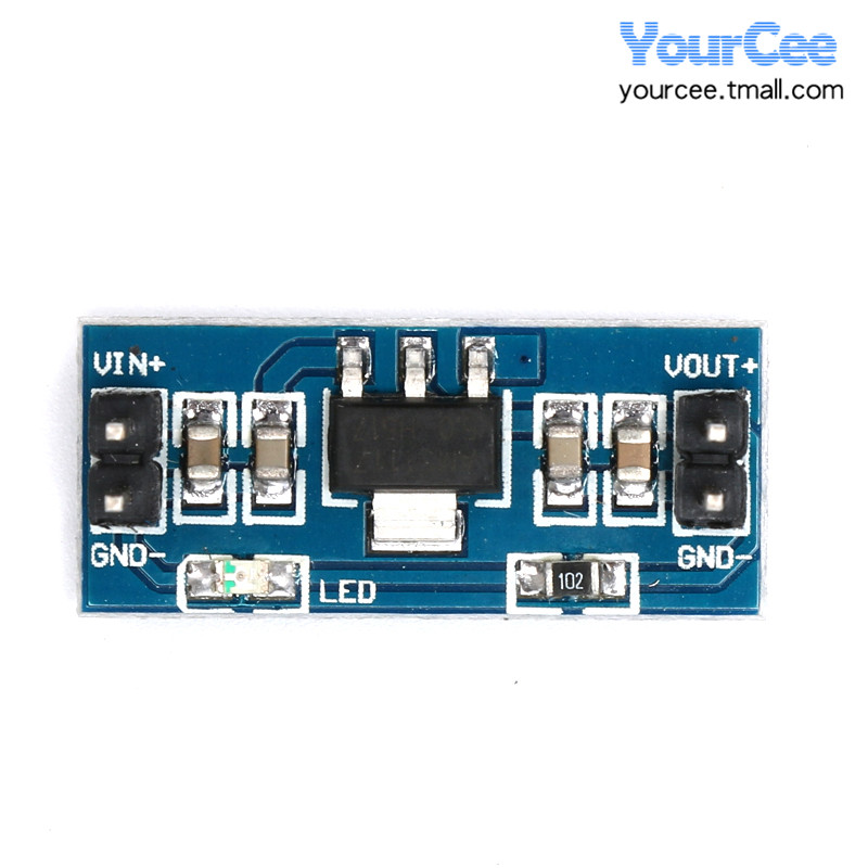 AMS1117-1.2V/1.5V/1.8V/2.5V/3.3V/5V电源模块降压小板插针稳压_虎窝淘