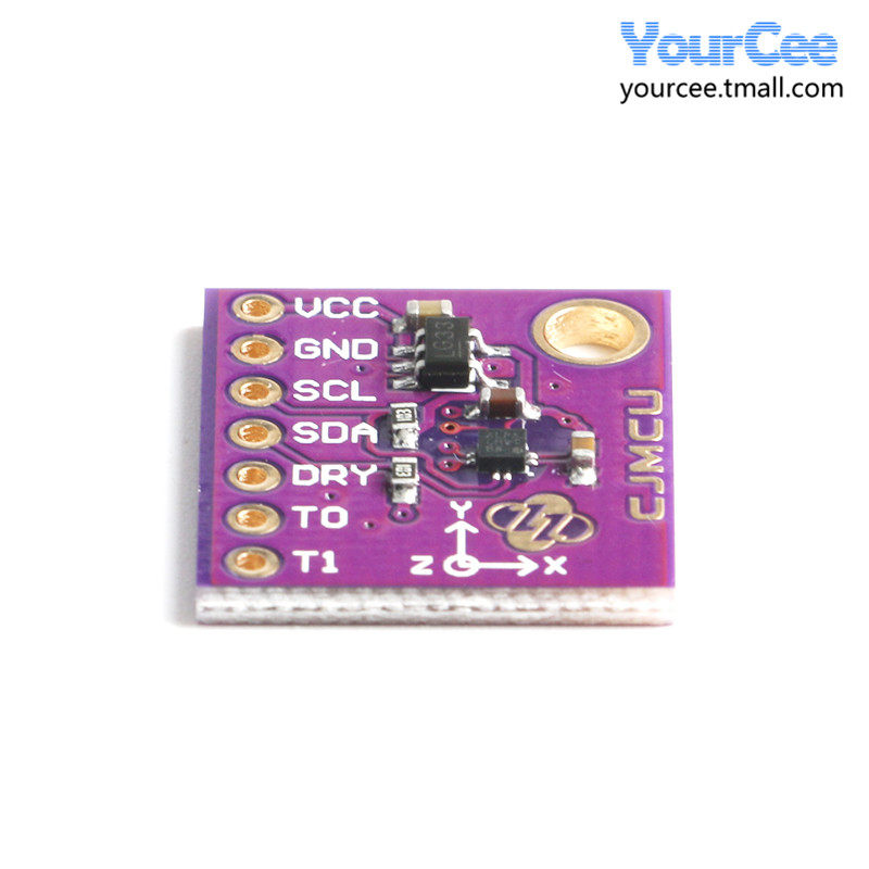HSCDTD008A三轴磁力计模块 IIC接口指南针 3.3/5V供电 CJMCU-008_虎窝淘