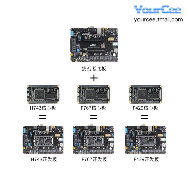 F429-挑战者-V1/V2 STM32F429IGT6开发板学习板核心板ARM开发板_虎窝淘