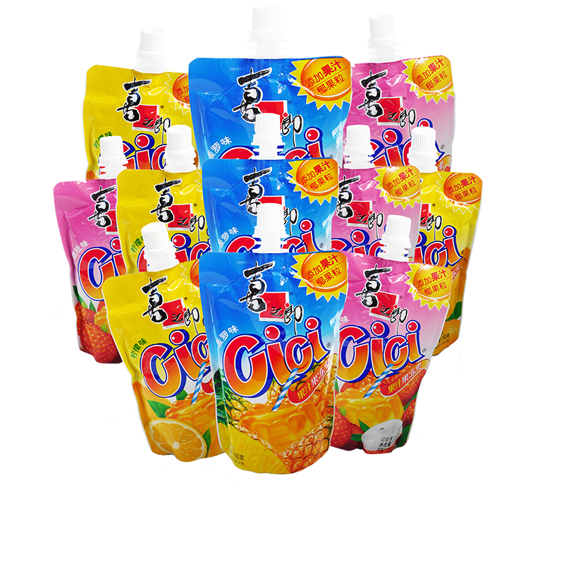 喜之郎吸吸果冻150g*5支可吸cici果汁果冻爽果汁果冻爽小零食品_虎窝淘