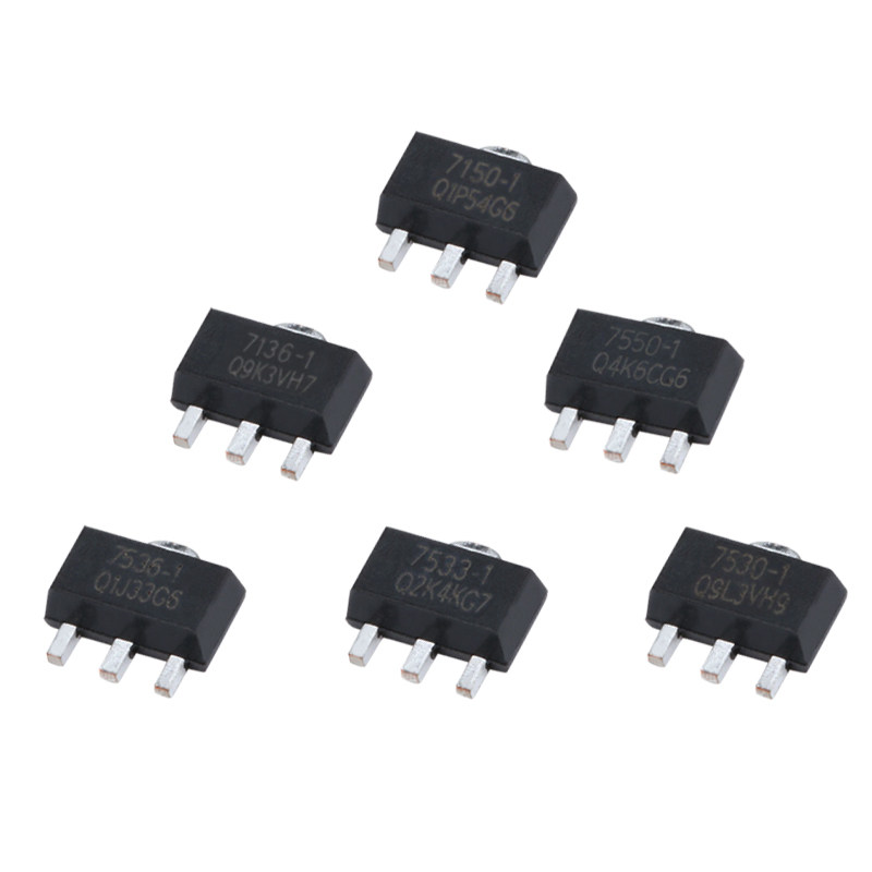 三端稳压三极管 HT7550/7533/7530/7133/7333/7136-A-1 SOT-89_虎窝淘