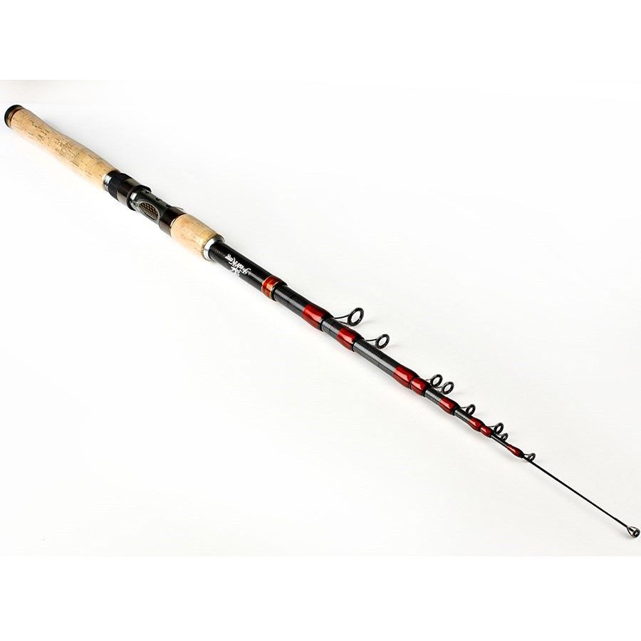 Telescopic Fishing Rod Pole Carbon 1.8m 2.1m 2.4m 2.7m 3m Hi_虎窝淘