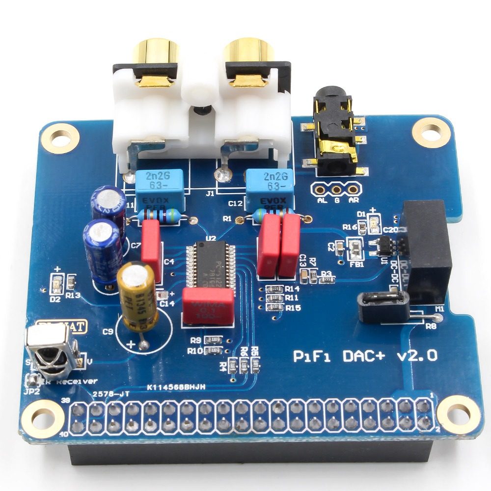Raspberry pi 2 HIFI DAC I2S Interface Special HIFI DAC Audio_虎窝淘
