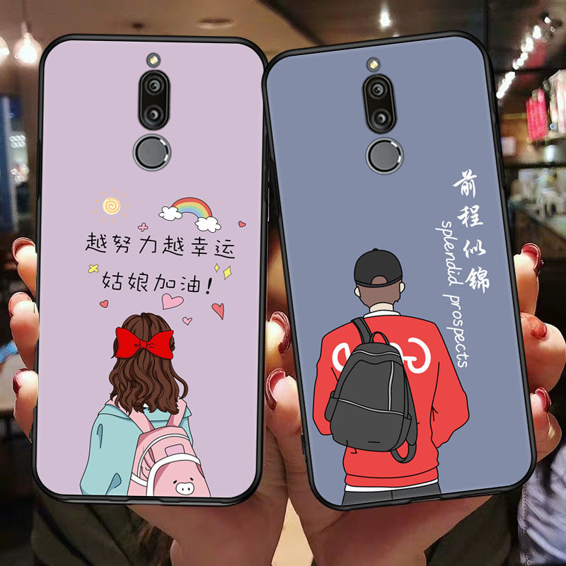 适用华为麦芒6手机壳huawei情侣RNE-AL00小众RNE-ALOO全包防摔RNEAL00可爱创意maimang6硅胶软壳mm6潮牌网红_虎窝淘