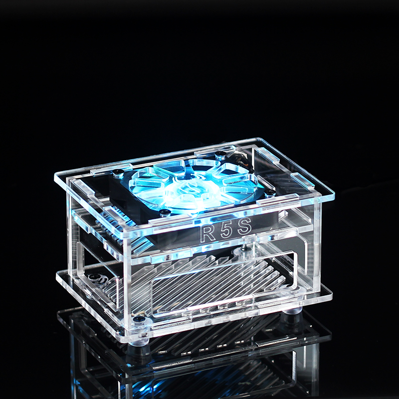 Nanopi R5S R2S R4S散热风扇R2C野火DoorNet OpenWrt软路由散热器_虎窝淘