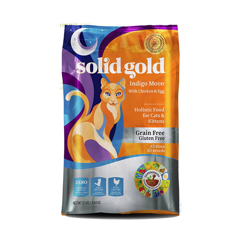 SolidGold金丽高金素金装天然无谷全猫粮成幼猫主粮原包装试吃_虎窝淘