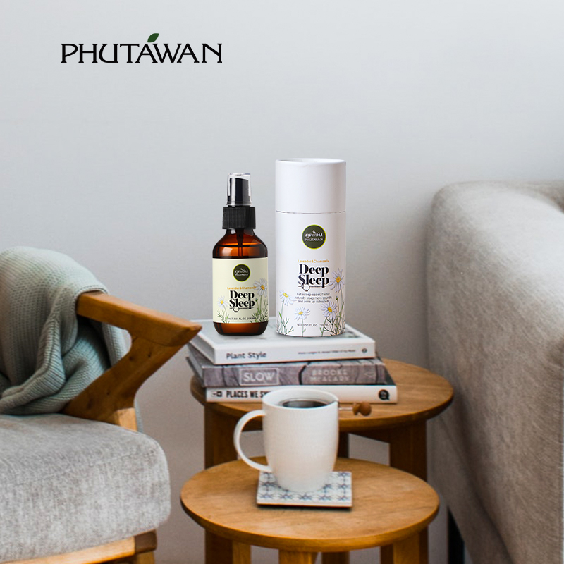 PHUTAWAN普达湾泰国deepsleep深度薰衣草睡眠喷雾安睡洋甘菊喷雾_虎窝淘