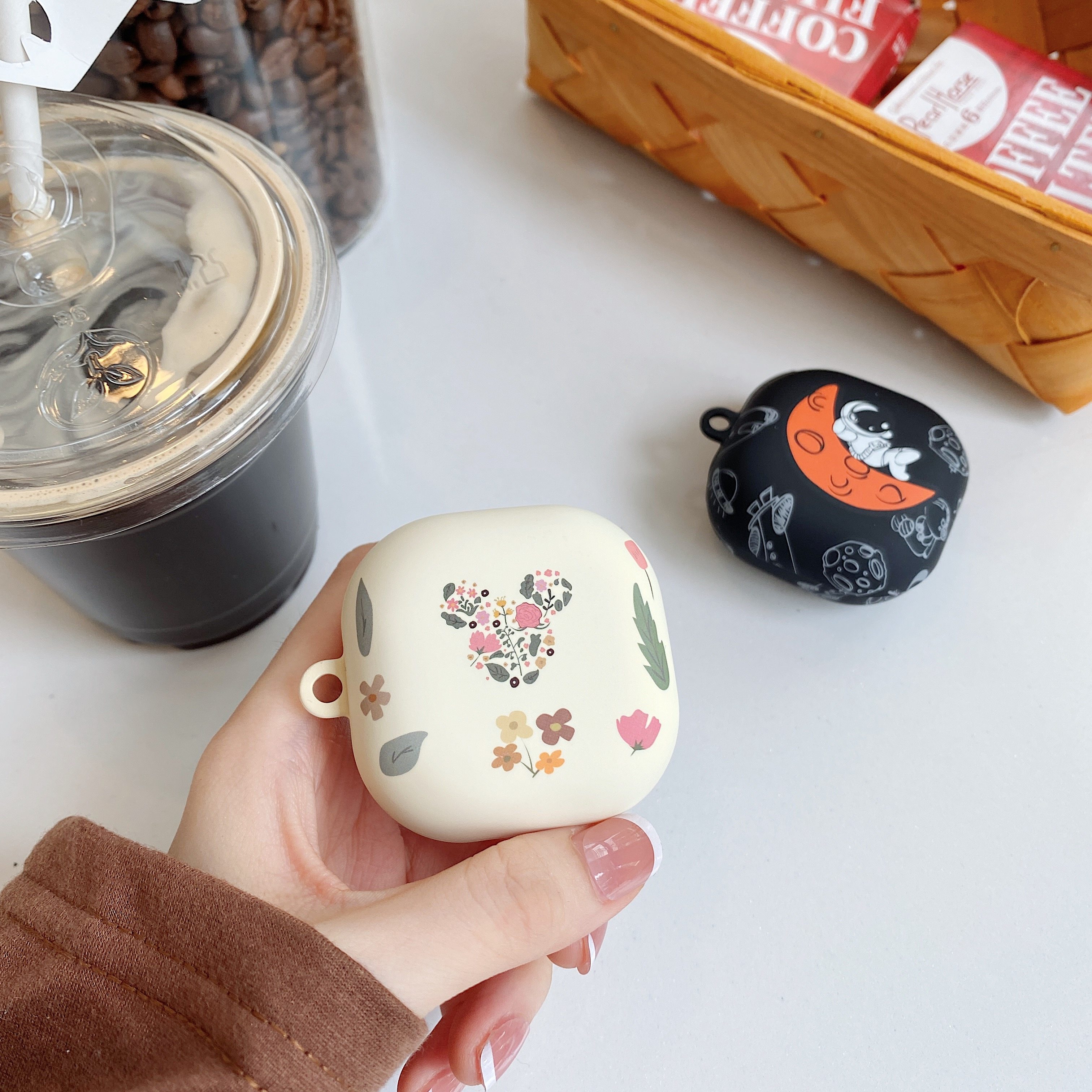 适用三星Galaxy budsFE保护套budspro无线蓝牙耳机套buds live硬壳个性创意防摔壳BudsLive保护潮牌型号通用_虎窝淘