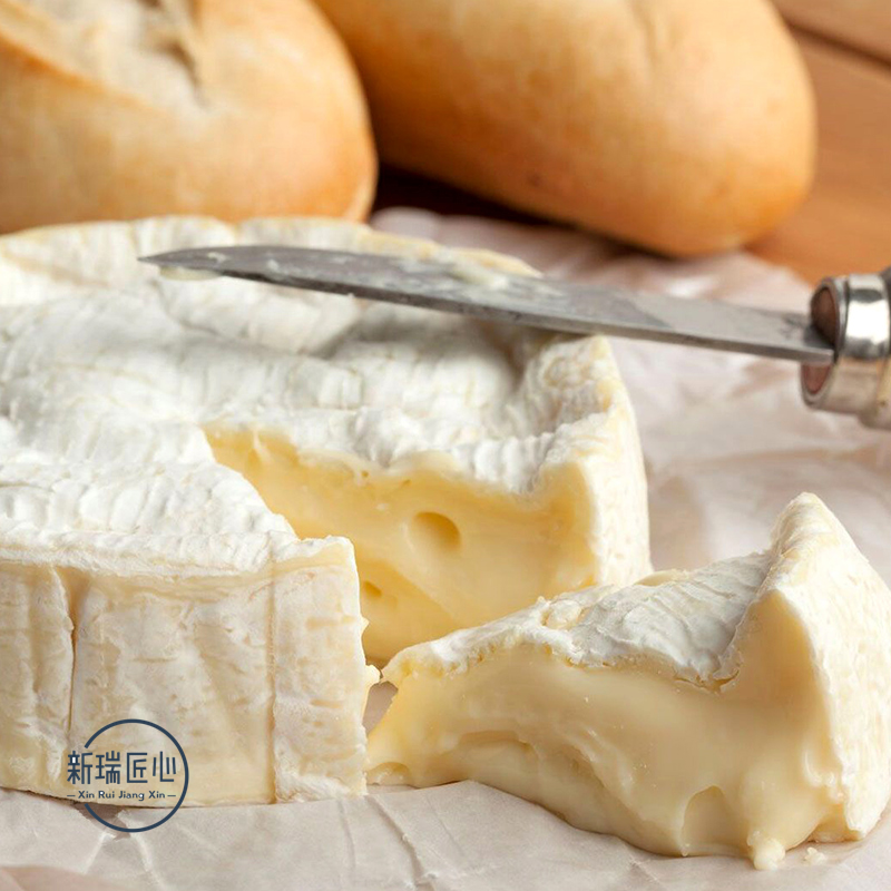 法国原装进口 Isigny Brie伊斯尼布里干酪1kg软质臭奶酪芝士_虎窝淘