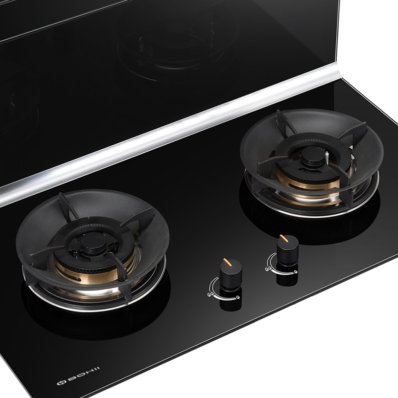 BOKII/博净 T-8分体式集成灶自动清洗侧吸下排式油烟机燃气灶套装_虎窝淘