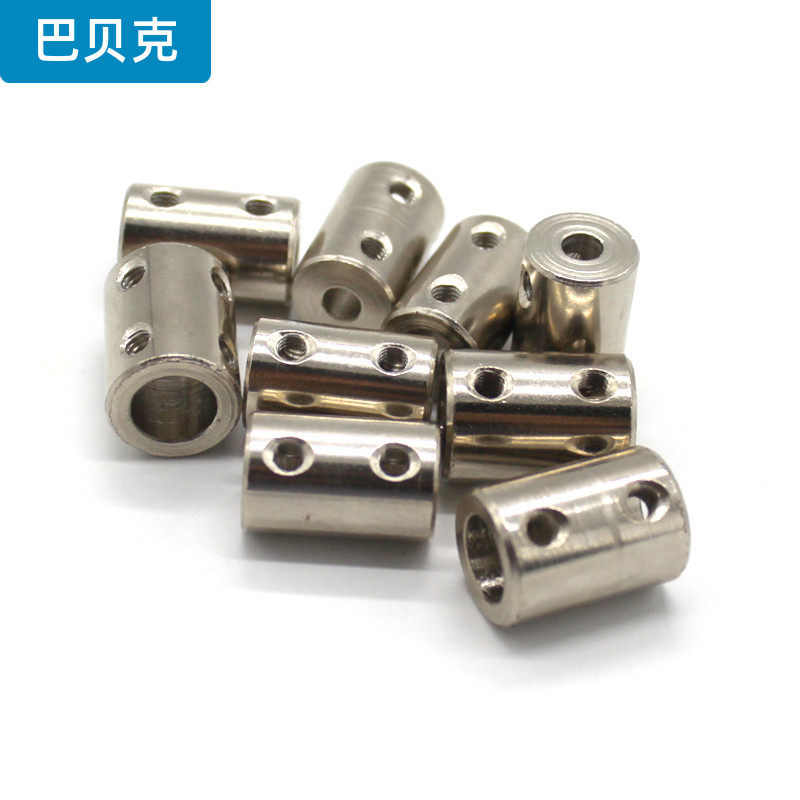 45#刚性联轴器 圆柱形型联轴器钢套电机马达机械传动轴连接件_虎窝淘