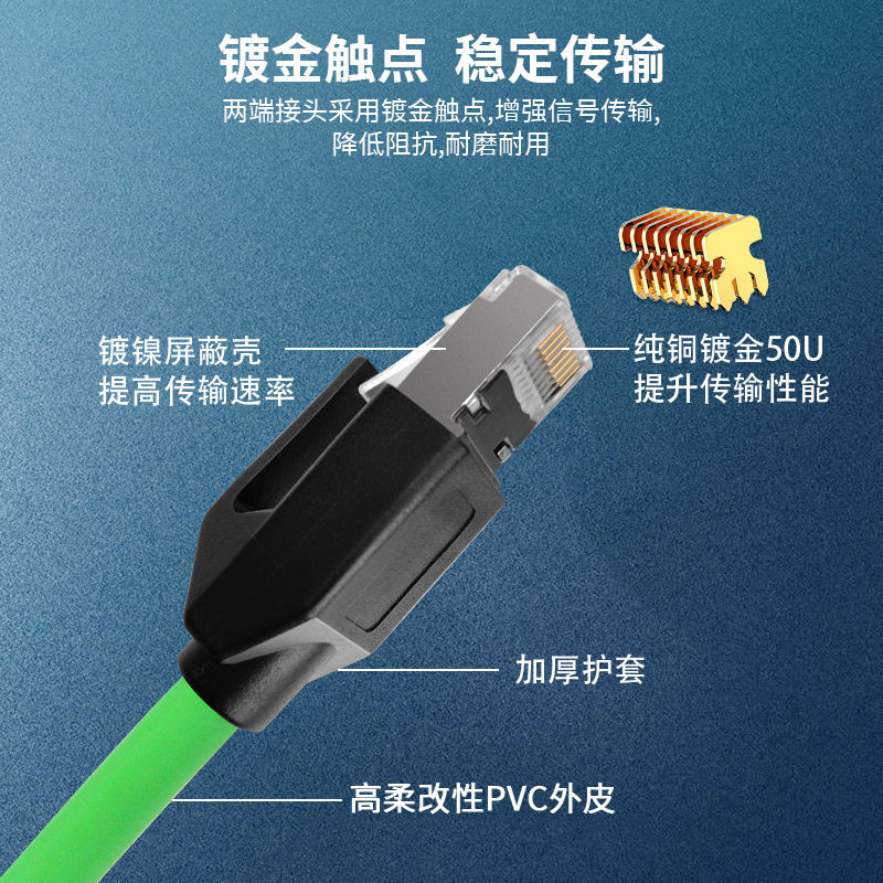 M8转RJ45连接器航空插头4P四芯D/A型针孔公母通讯网线分配器总线_虎窝淘