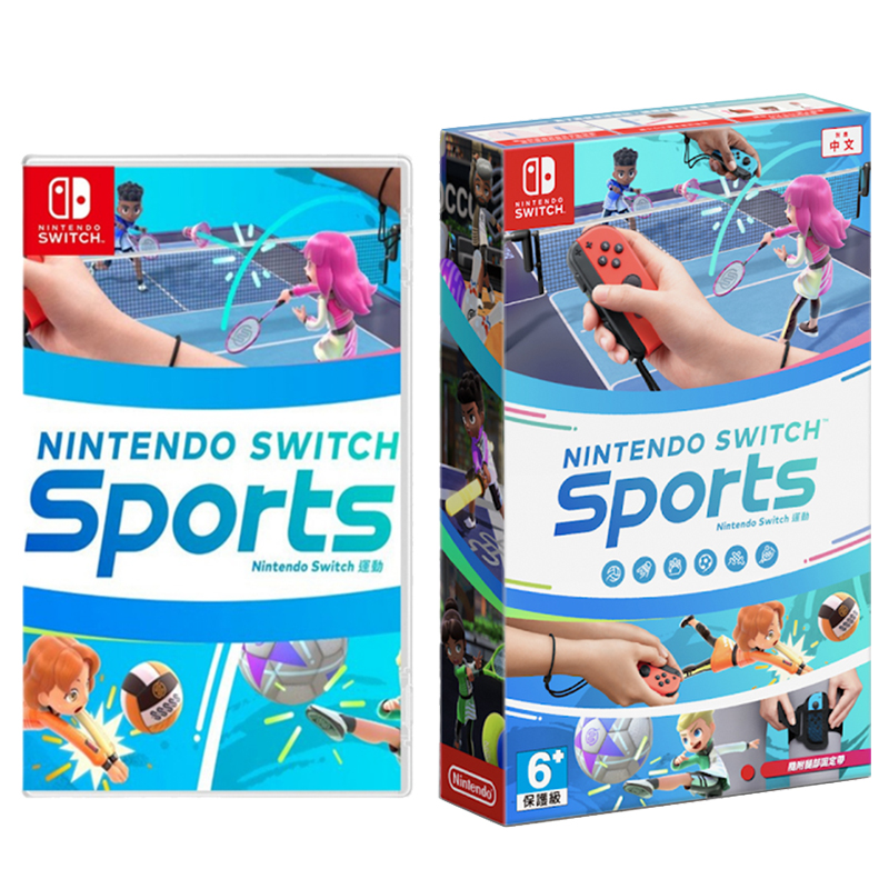 现货全新中文正版switch体感游戏任天堂运动 ns卡带 Nintendo Switch Sports更新后支持高尔夫项目_虎窝淘