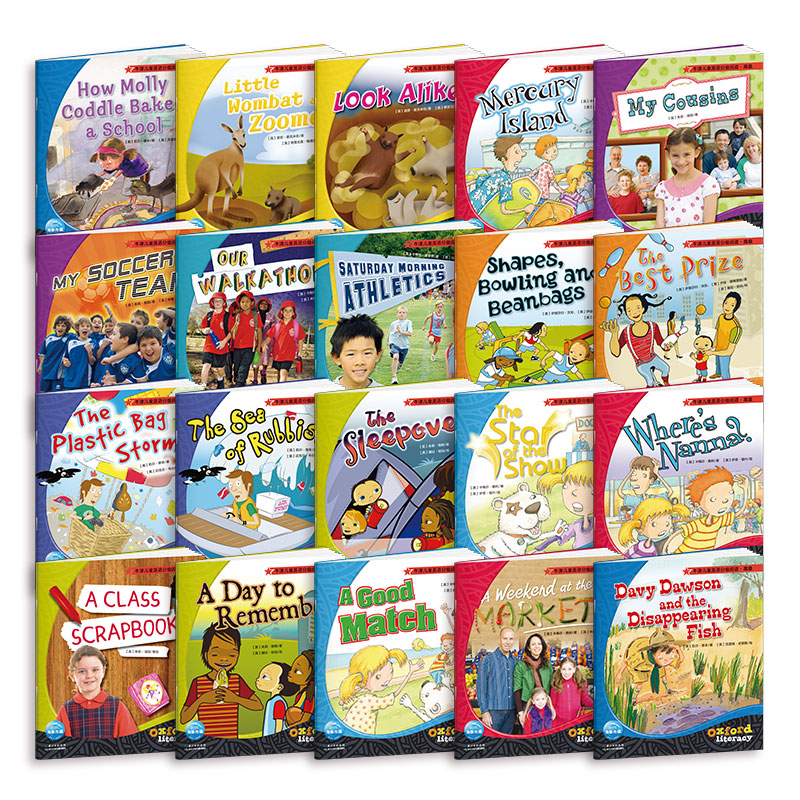 【点读版】高级牛津树系列20册儿童英语分级阅读 oxford literacy原版少儿英语启蒙有声绘本8-11岁英文自然拼读小学生_虎窝淘