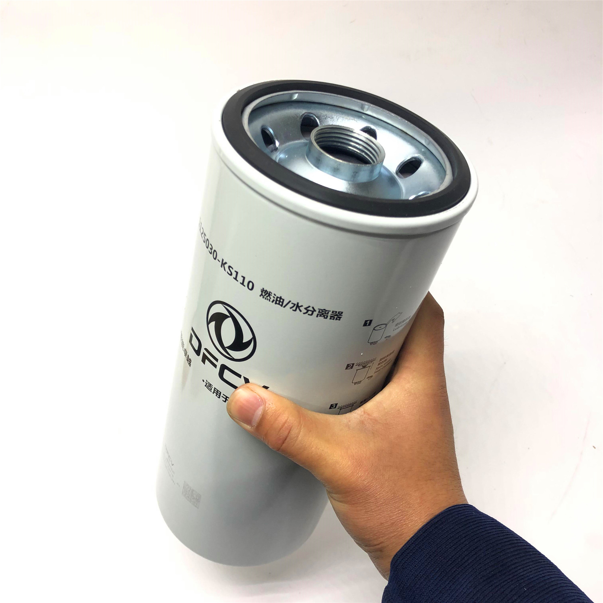 1125030-KS110东风天锦KR燃油水分离器车架柴油滤芯清器FS20116_虎窝淘