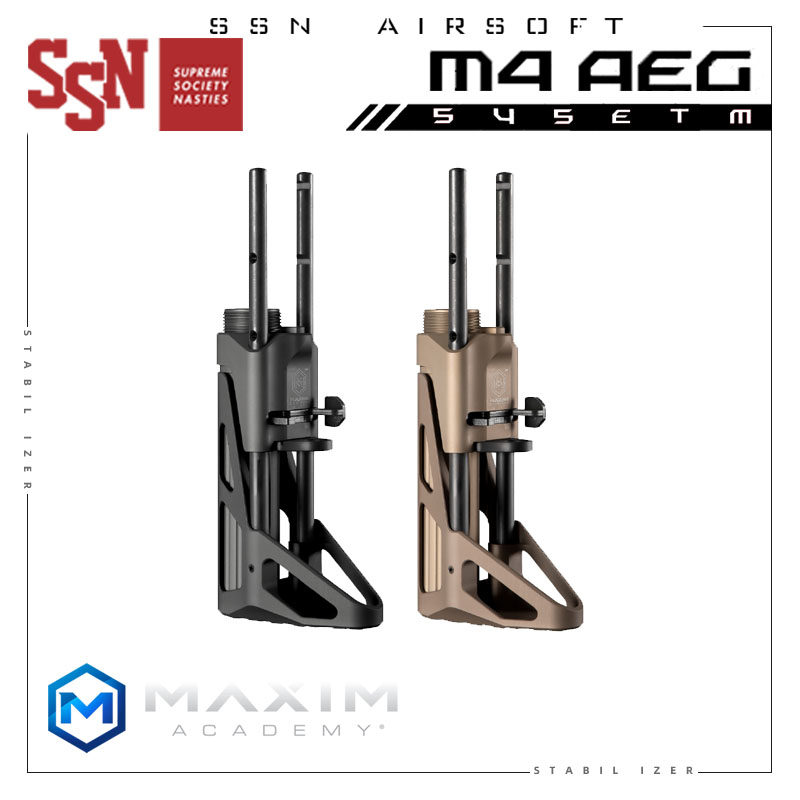 【Maxim CQB GEN7】PDX SCW PDW SSN SLR金属伸缩后托精击 AR15_虎窝淘