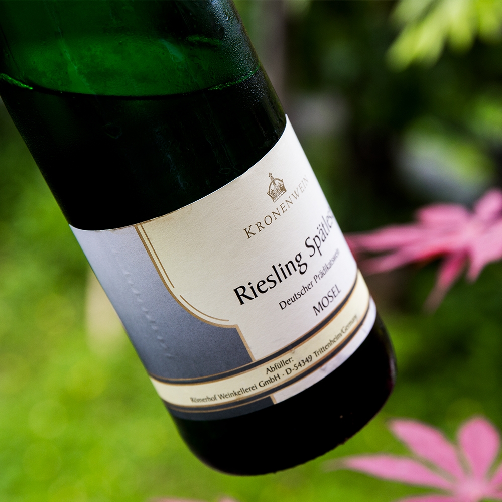 酸甜好喝德国Mosel摩泽尔riesling雷司令晚收甜白葡萄酒Spatlese_虎窝淘