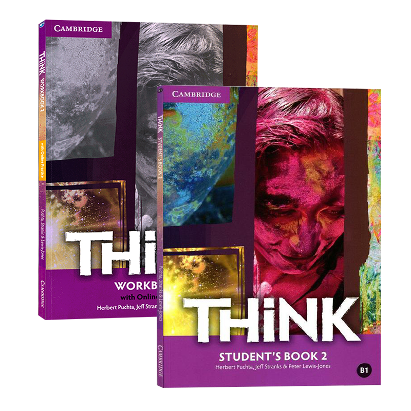 原版进口 think2级别剑桥大学出版社初中英语教材 THINK考级教辅外语学生用书教材赠送配套视频音频答案顺丰_虎窝淘