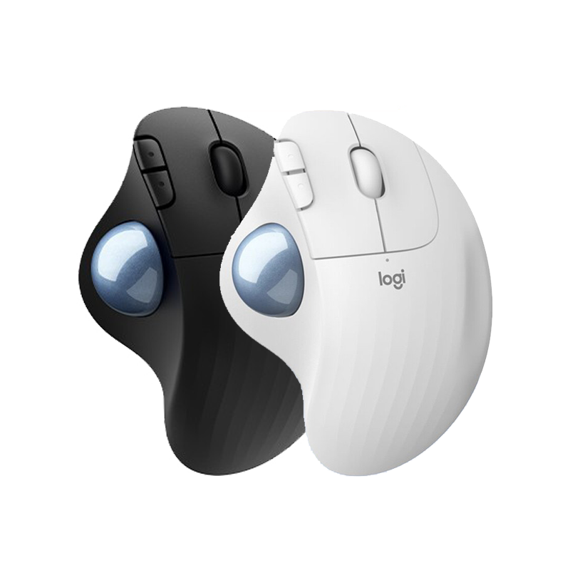 罗技MX ERGO/M575无线轨迹球鼠标商务办公电脑人体工学设计静音_虎窝淘