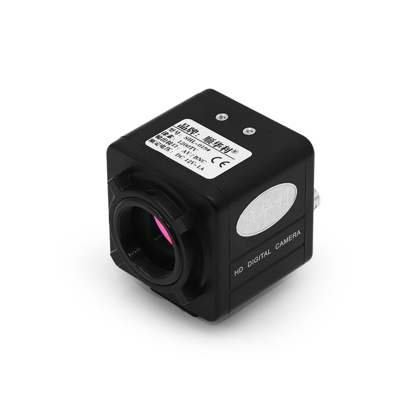 SHL/顺华利高清进口芯片彩色/黑白工业相机CCD机械视觉摄像头显微镜电子目镜BNC监控系统SHL-019S#_虎窝淘