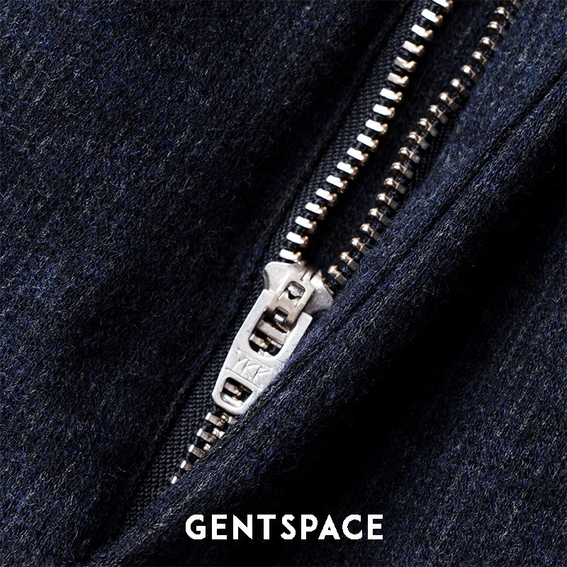 GENTSPACE秋冬新品款男士时尚修身羊毛混纺休闲束脚长裤_虎窝淘