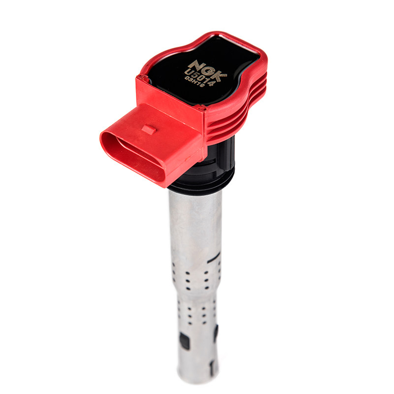 NGK红头点火线圈U5014适用奥迪A6L/A4/Q5/Q7辉昂途锐Cayenne卡宴_虎窝淘