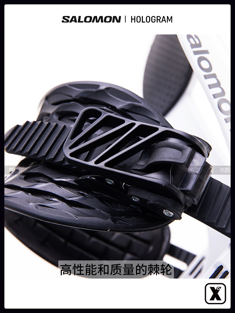 易毒[EXDO]W23新品 Salomon萨洛蒙单板滑雪固定器男款HOLOGRAM_虎窝淘