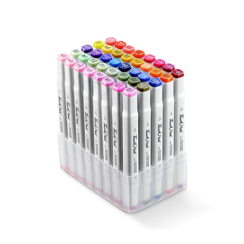 touch liit软头马克笔单支自选黑色酒精油性双头美术生专用彩色画画笔touch小学生单支补色动漫学生用人物_虎窝淘