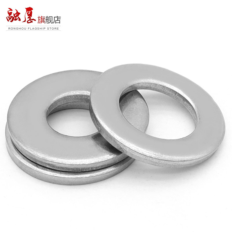 316不锈钢加大加厚平垫圈金属螺丝介子垫片M1.6M2.5M6M8M10M12M36_虎窝淘