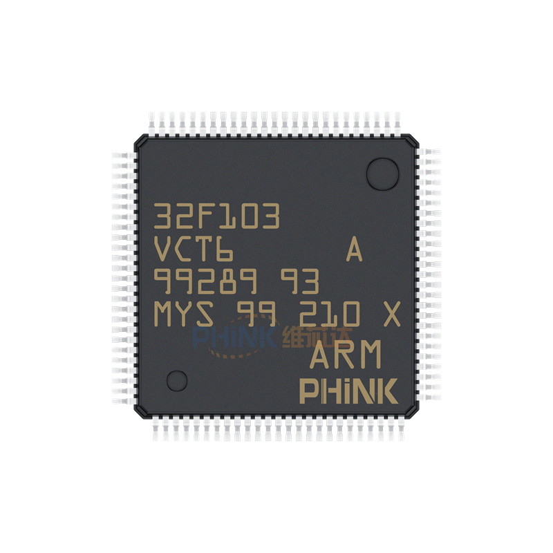 PHINK全新原装 STM32F103VCT6 LQFP100微控制器芯片现货热卖_虎窝淘