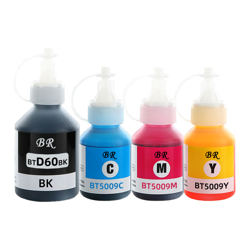 兄弟打印机墨水4色DCP-T425 T220 T725W T500W T700W T510 MFC-T800W T810W BT6009BK ...