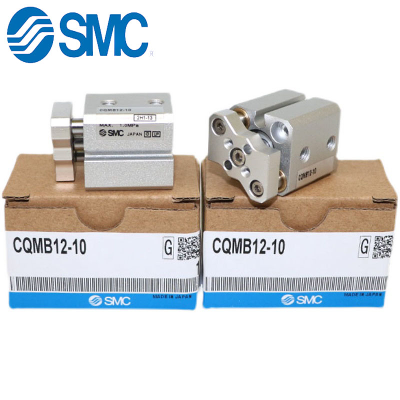 原装SMC薄型气缸CQMB/CDQMB12/16-5-10-15-20-25-30-35-40带导杆_虎窝淘