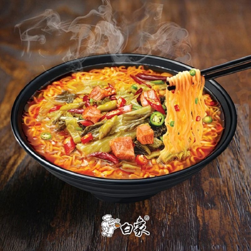 白象方便面老坛酸菜牛肉面106g*5-10包泡面香面速食（新老包装）_虎窝淘