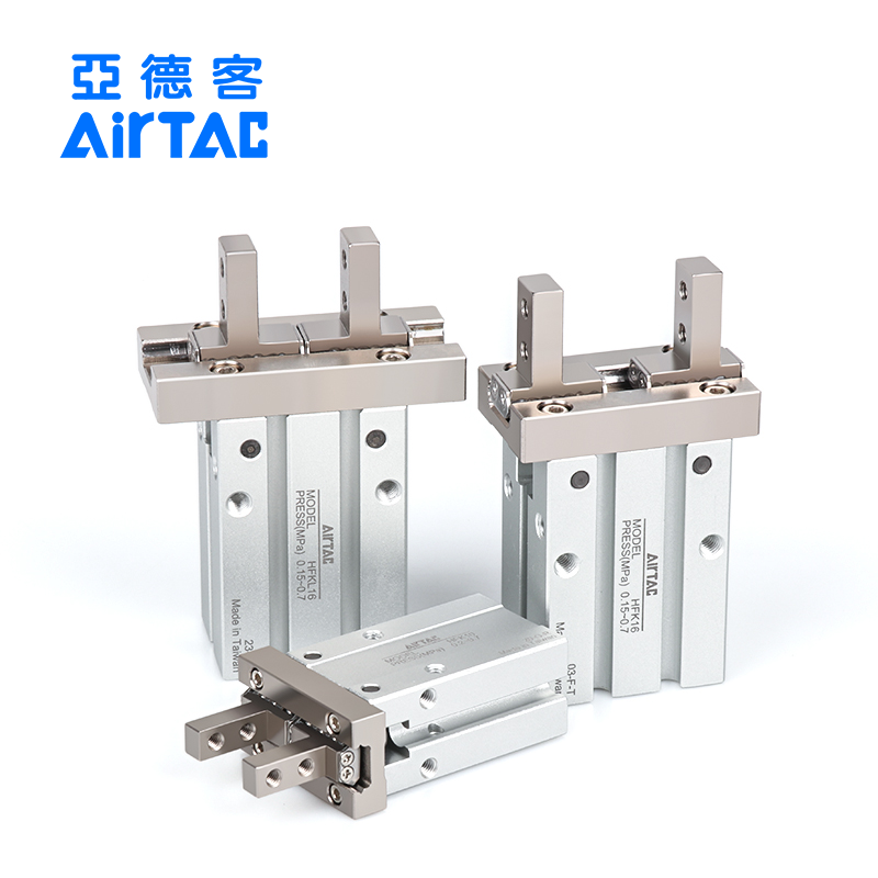原装亚德客气动手指气缸平行夹爪HFZ/HFP6-10-16-20-25-32-40MHZ2_虎窝淘